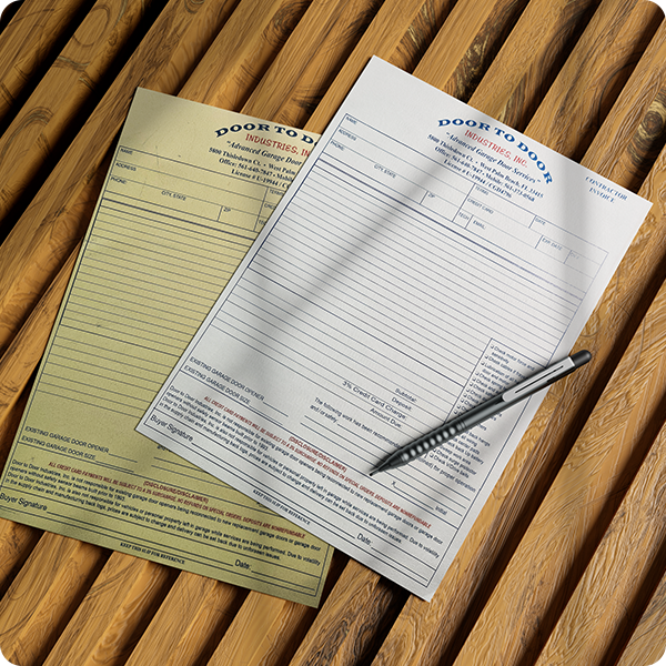 3-Part Carbonless Forms | Custom Business Printing - Great Impressions ...