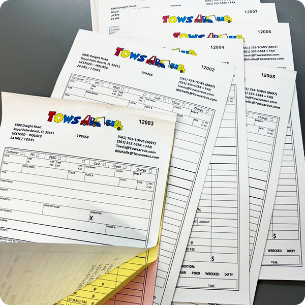 3-Part Carbonless Forms | Custom Business Printing - Great Impressions ...