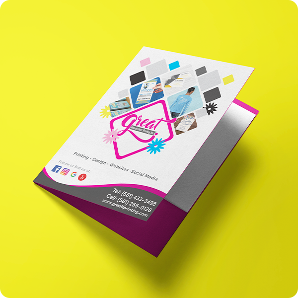 Custom Folders | Business & Presentation Printing - Great Impressions ...